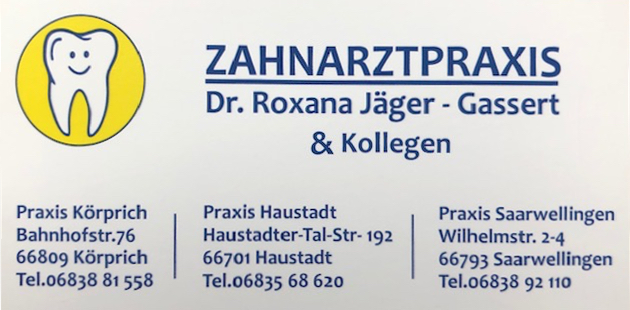 Dr. Roxana Jäger-Gassert & Kollegen in Saarwellingen